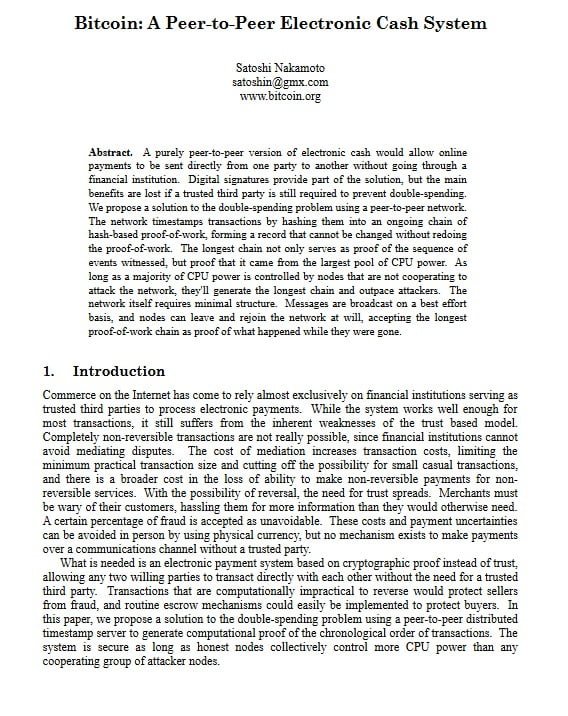 El White Paper de Bitcoin - Coin LatAm Criptos con Acento Hispano